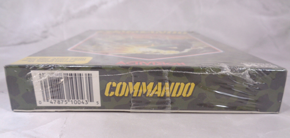 Commando (Atari 2600/7800, 1985) by Activision Green Box New Sealed | eBay