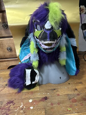 Fursuit Cosplay Mask Handmade Furry Rabbit/Bunny Fursuit | eBay
