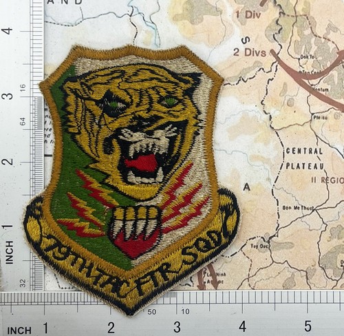 patch , USAF 79th Tactical Fighter Squadron Patch , tfs patch , t5-222 ...