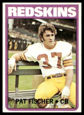 1972 Topps #217 Pat Fischer Washington Redskins VG-VGEX Crease | eBay