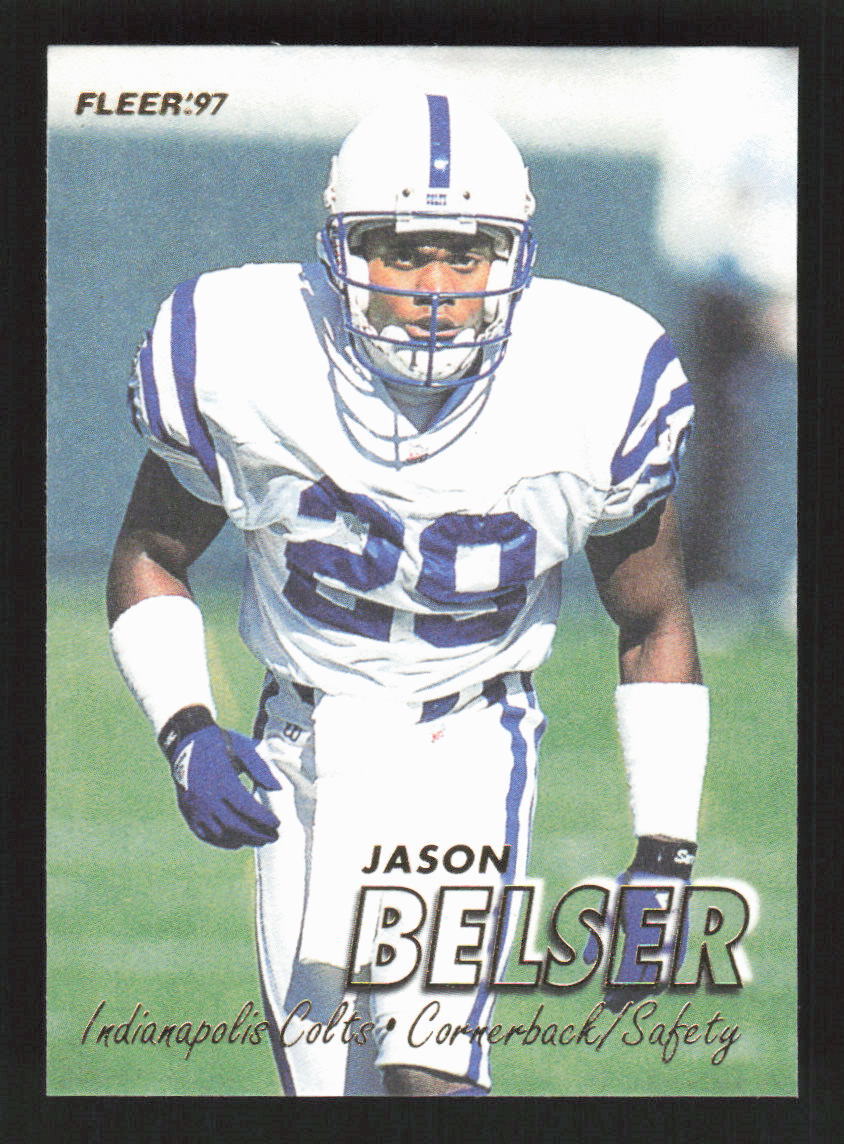 1997 Fleer #136 Jason Belser Indianapolis Colts | eBay