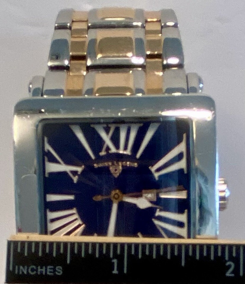 45mm Midnight Blue Dial | Swiss Made 2-Tone Bracelet | Square SWISS ...