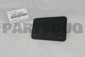 5385160180 Genuino Almohadilla de Toyota, apertura de extensión de la ...