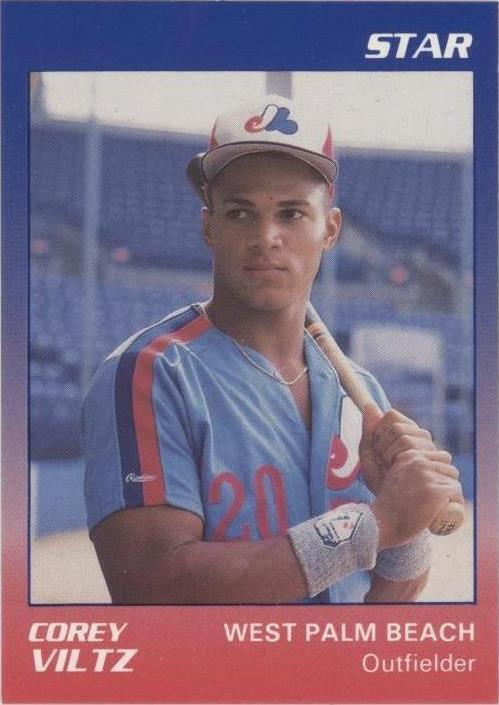 1989 Star West Palm Beach Expos - Corey Viltz #23 (RC) for sale online ...