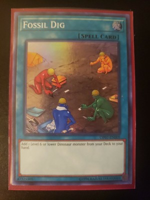 Yu-Gi-Oh! TCG Fossil Dig NM OP07-EN009 Unlimited Super Rare | eBay
