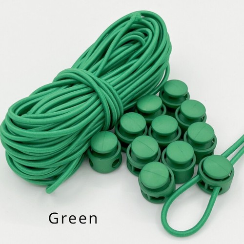 Spring Cord Lock End Stopper Fastener Adjustment Elastic Band ...