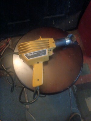 RAYCHEM PIPE HEATING CABLE HEAT GUN WORKS GREAT Ray Spaceship Steam B ...