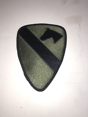 1st Cavalry Division Subdued U.S. Army Shoulder Patch Insignia | eBay