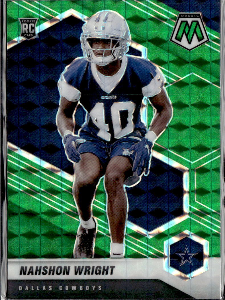 2021 Panini Mosaic #349 Nahshon Wright Near Mint | eBay
