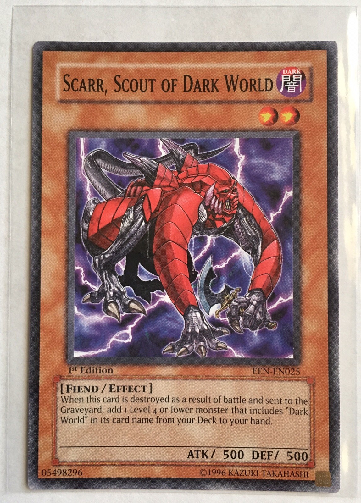 Scarr, Scout of Dark World - EEN-EN025 - Common - 1st Edition M/NM ...