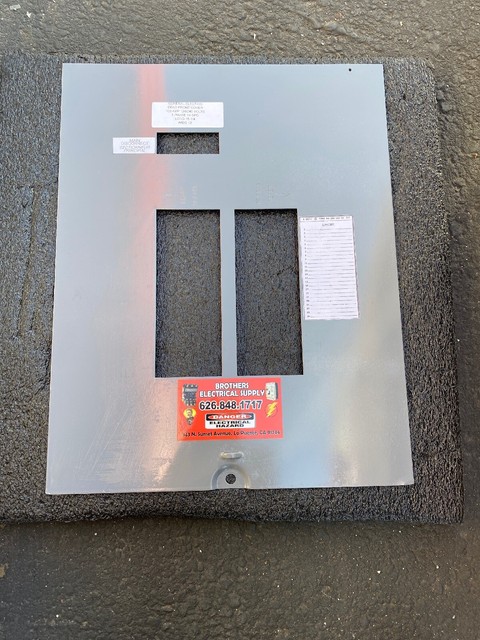 GE DEAD FRONT COVER 100A 120/240V 1 PH 12 SPC LONG 15 1/4 WIDE 12 | eBay