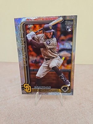 BRANDON LOCKRIDGE 2025 TOPPS SERIES 2 SAND GLITTER ROOKIE CARD | eBay