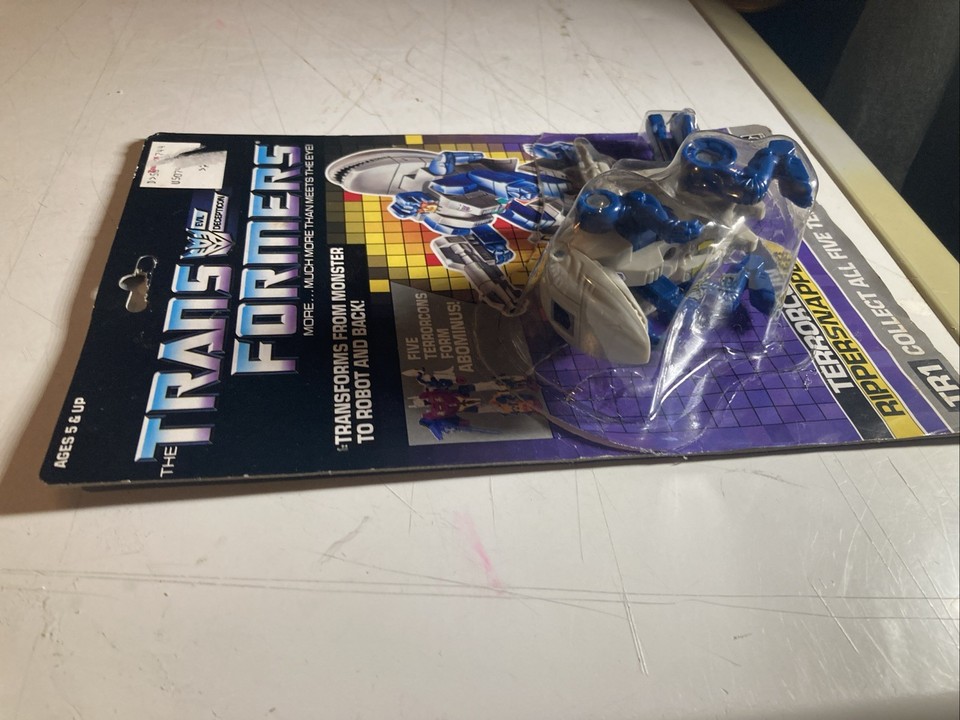 Vintage Transformers G1 RIPPERSNAPPER Terrorcon ”Re-sealed” In Package ...