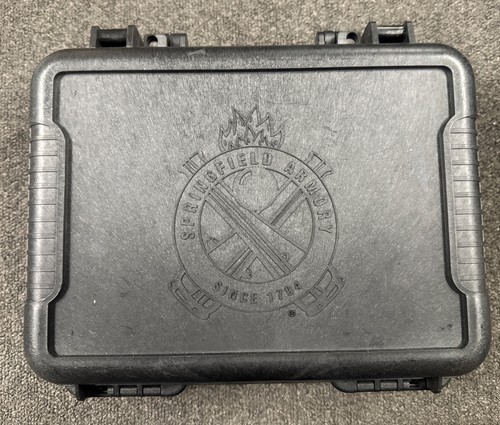 Springfield Armory XD 9mm Pistol Factory Black Plastic Hard Case with ...