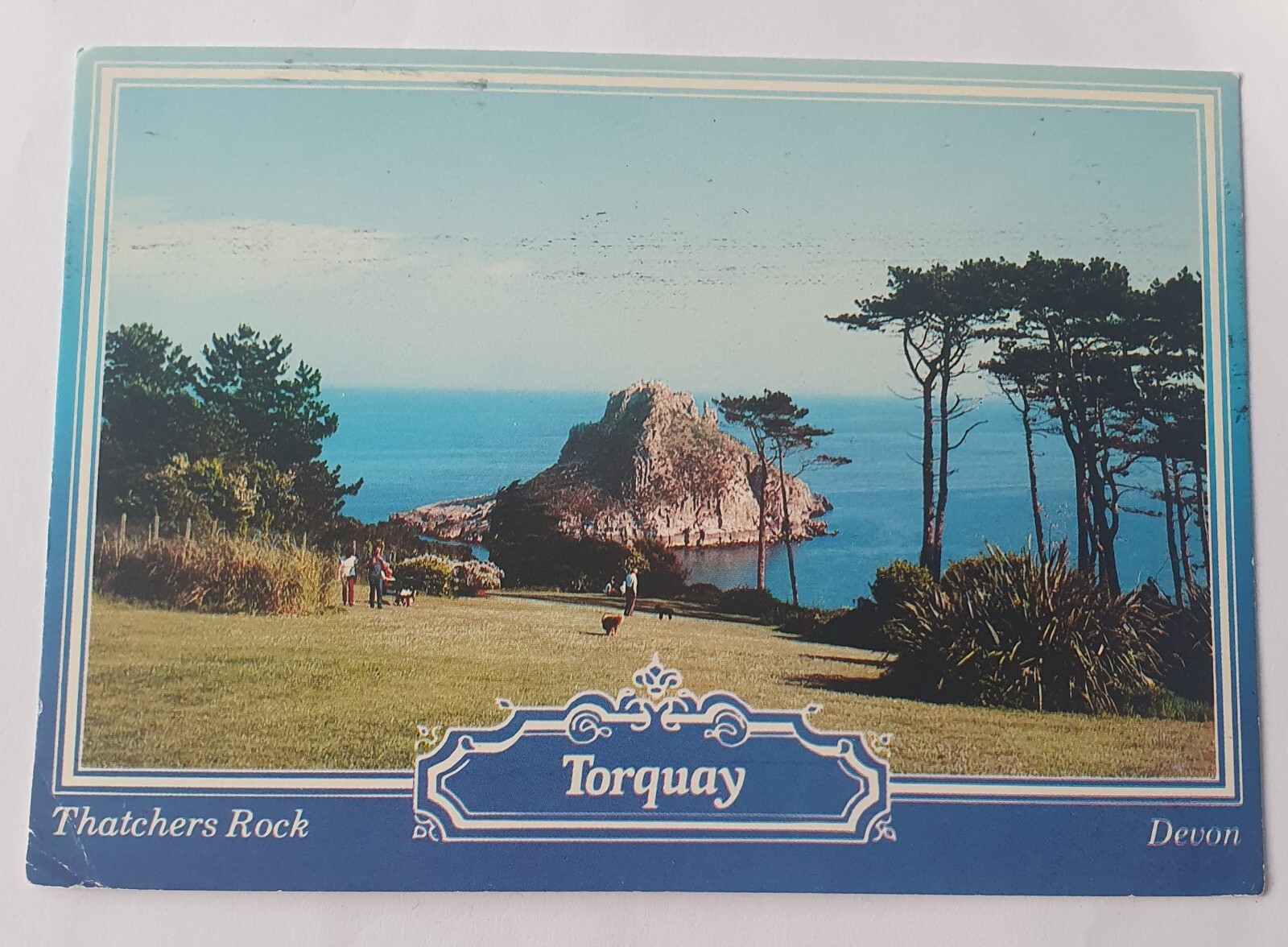 Postcard: Torquay Thatchers Rock Devon | eBay