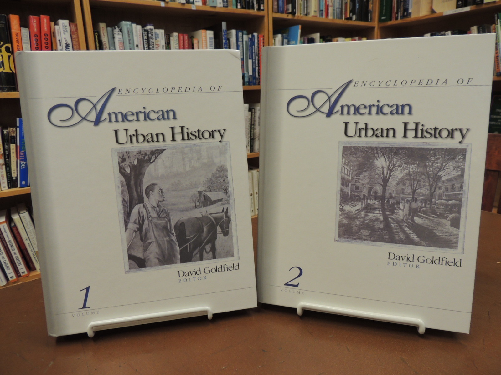 2 Vol Set: Encyclopedia Of American Urban History A-Z Hardcover David ...