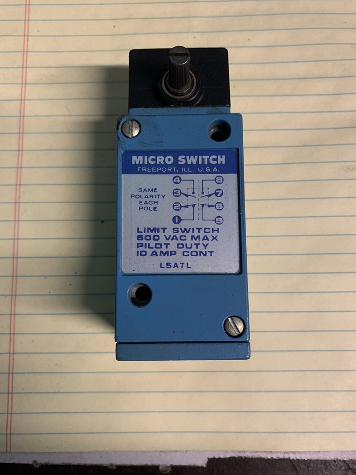 Honeywell micro switch #LSA7L | eBay