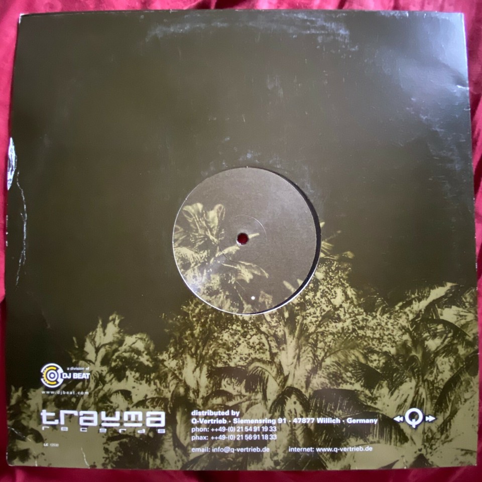 CeeJay~3AM~2003 Hard Trance~Trauma Records 12" Vinyl Single~Switzerland ...