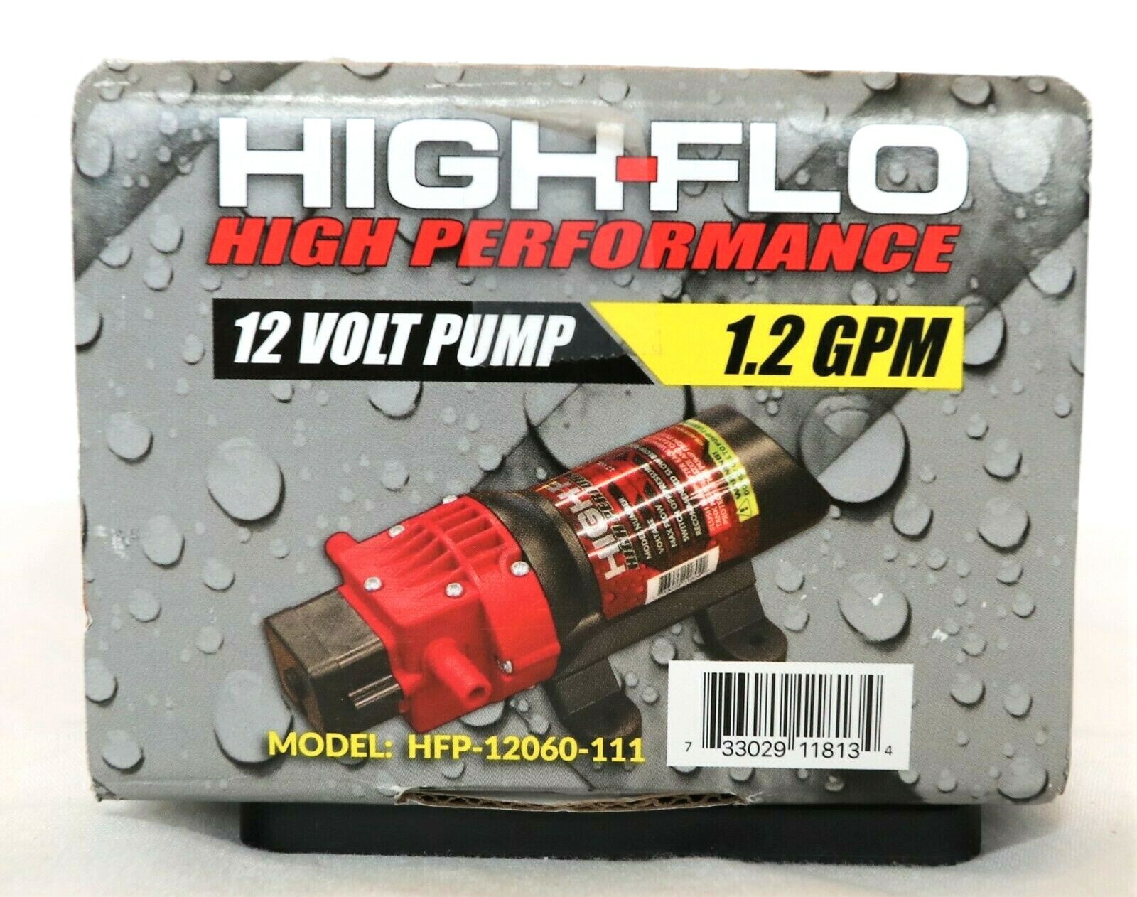 FIMCO HIGH-FLO High Performance 1.2 GPM 60 PSI 12V Pump HFP-12060-111 ...