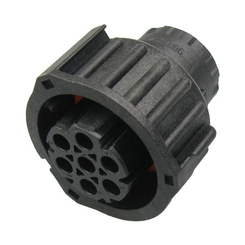 Connettore rotondo 7 poli AMP DIN 72585 presa connettore rotondo spina ...