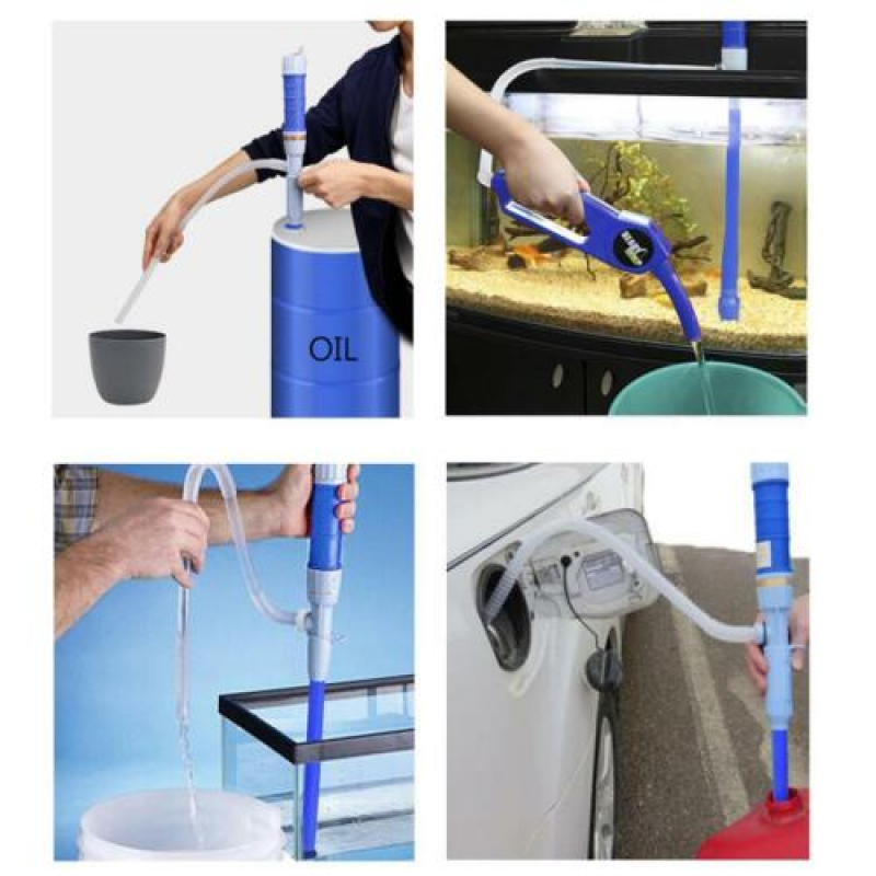 Auto Syphon Transfer Pump Electric Liquid Transfer Pump Fuel Oil Water ...