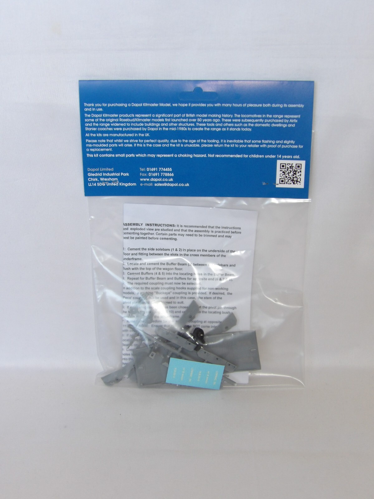 Dapol Kitmaster "OO/HO" Lowmac Wagon C044 | eBay UK