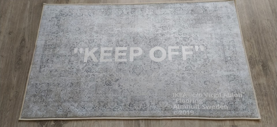 Off White Keep Off, Off Rug, Keep Off Rugs, Keep, Off White, DecorRug ...