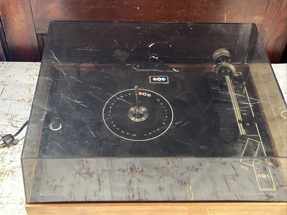 BIC Multiple Play Manual Turntable Belt Drive 940 Record Player VTG | eBay