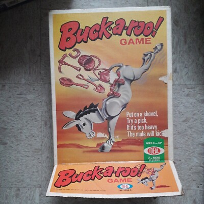 Vintage 1970 Buck-A-Roo! Game | eBay