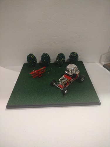 LOOK! SWEET BUILT VINTAGE MONOGRAM TOM DANIEL "RED BARON" SHOW ROD ...