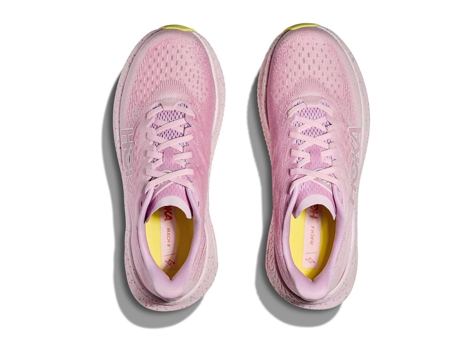 Original Women's HOKA ONE ONE MACH 6 Running Shoes Pink Twilight ...