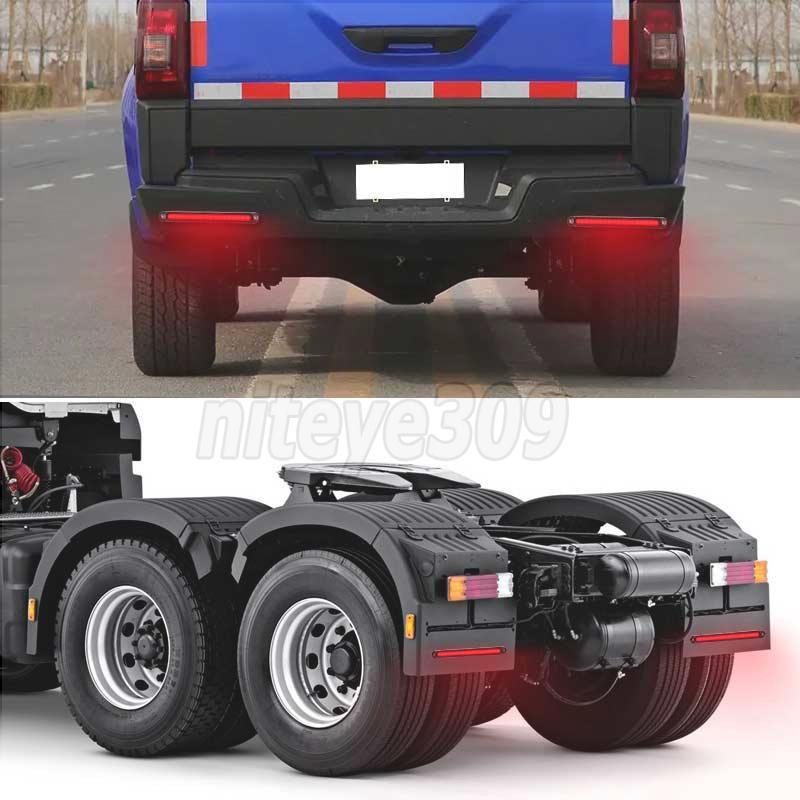 6X Tray Back Ute 36 LED Tail Light Flowing Turn Signal Truck Traile SUV ...