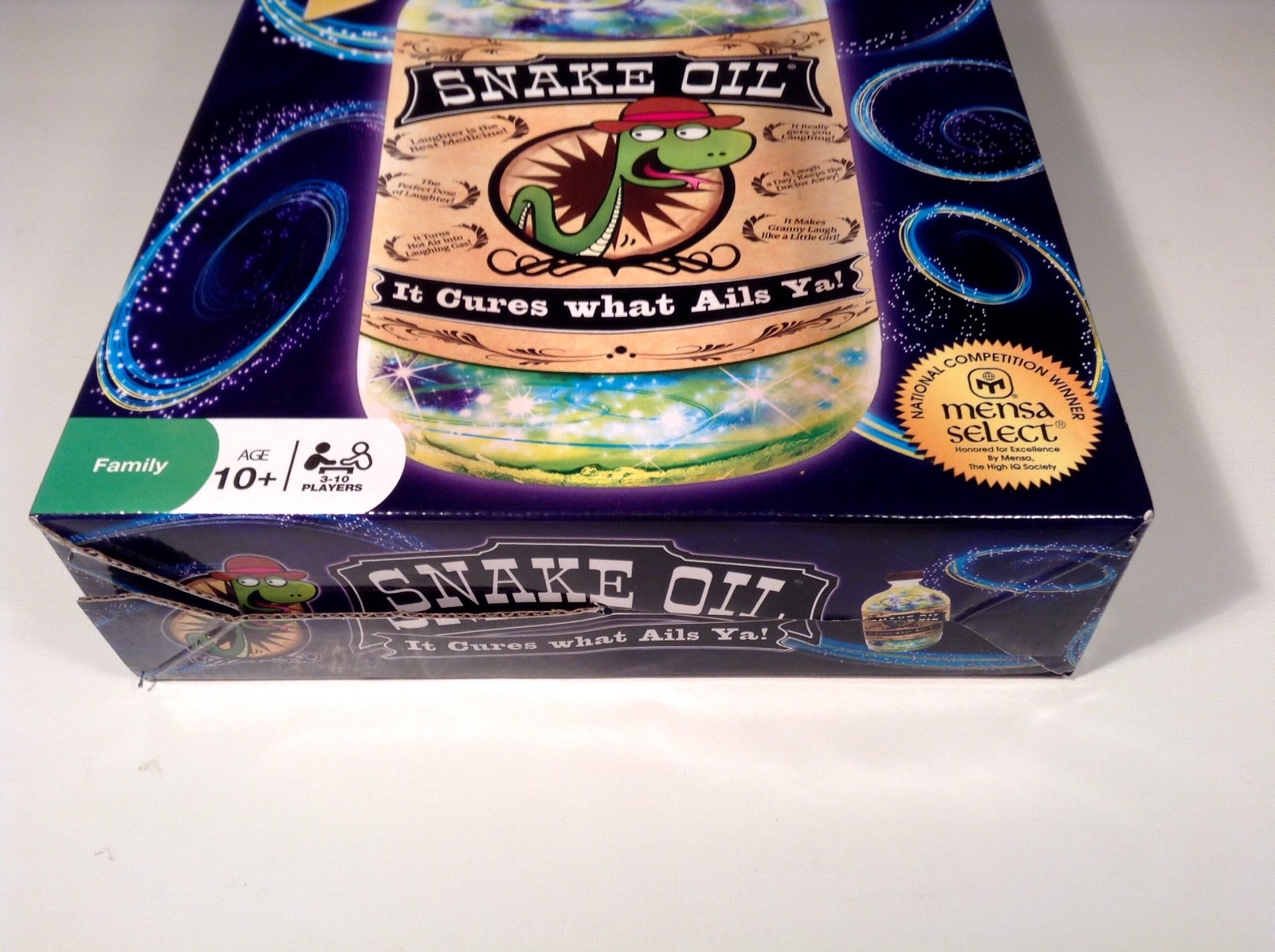 Snake Oil Game Out of the Box 2015 Mensa Select Cards are still sealed ...