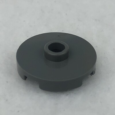 LEGO 18674 Dark Bluish Gray Tile, Round 2 x 2 with Open Stud (x1) | eBay