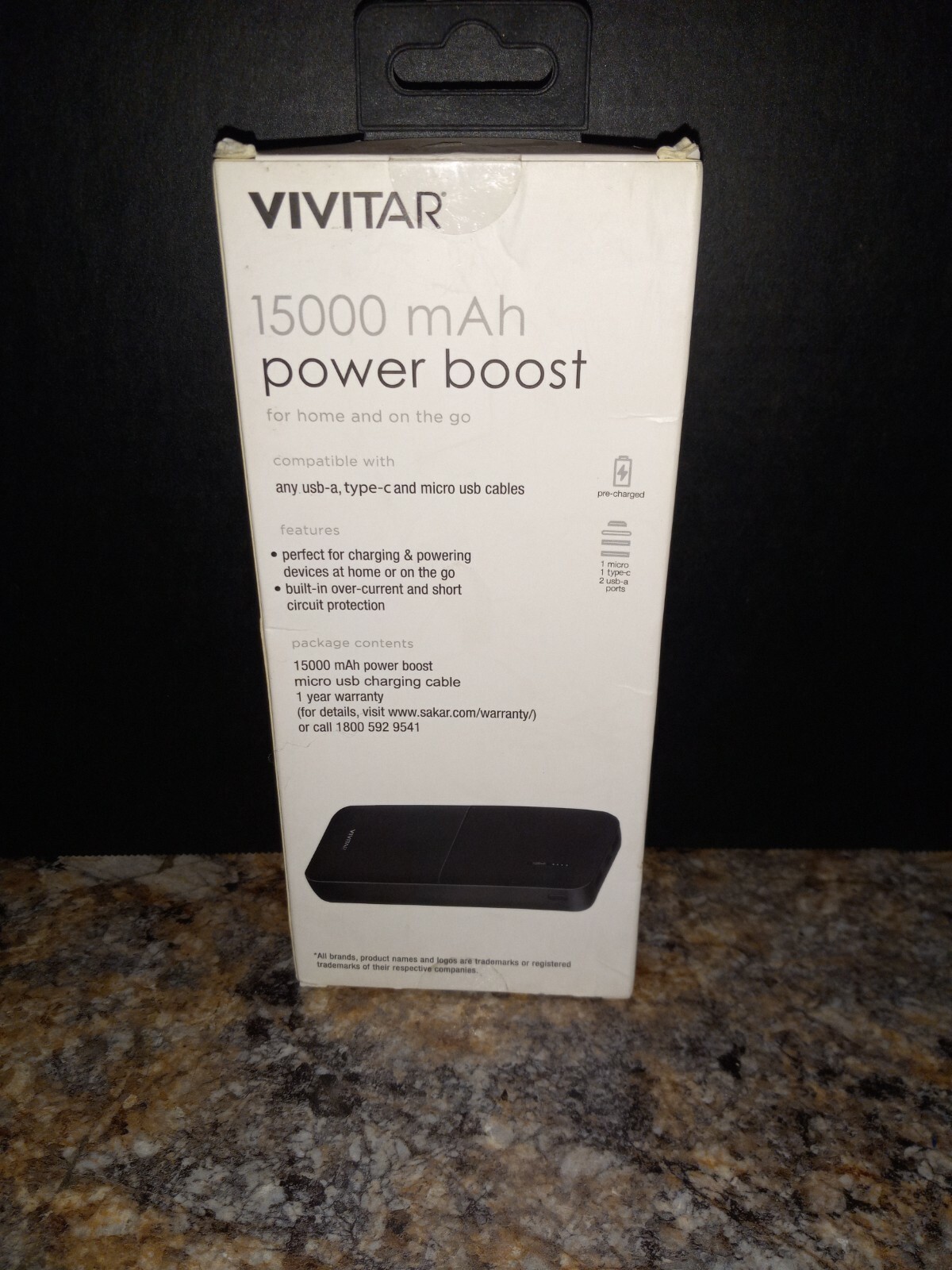 Vivitar 15000mAh Power Boost Power Bank | eBay