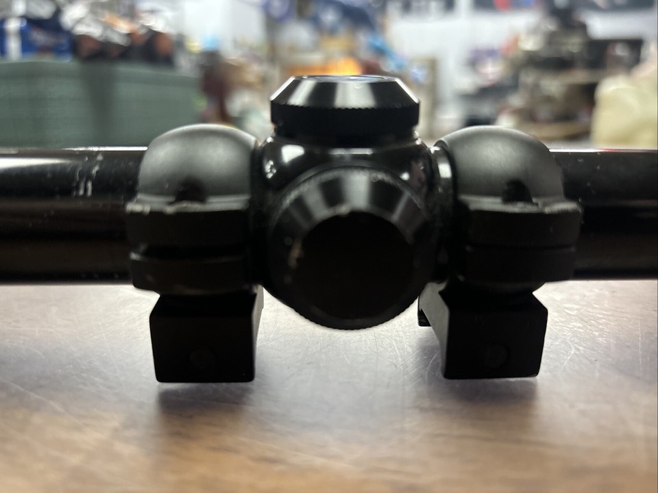 Nikon Rifle Scope 4x40 Fixed 4x Gloss Black Duplex Japan Vintage (B-23 ...