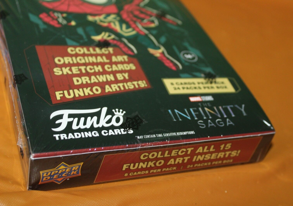 Funko Pop Trading Cards Upper Deck Marvel The Infinity Saga Sealed 24 ...