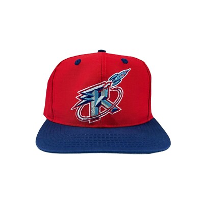 Vtg Rare NBA Houston Rockets Logo 7 Two Tone Snapback Hat Cap | eBay
