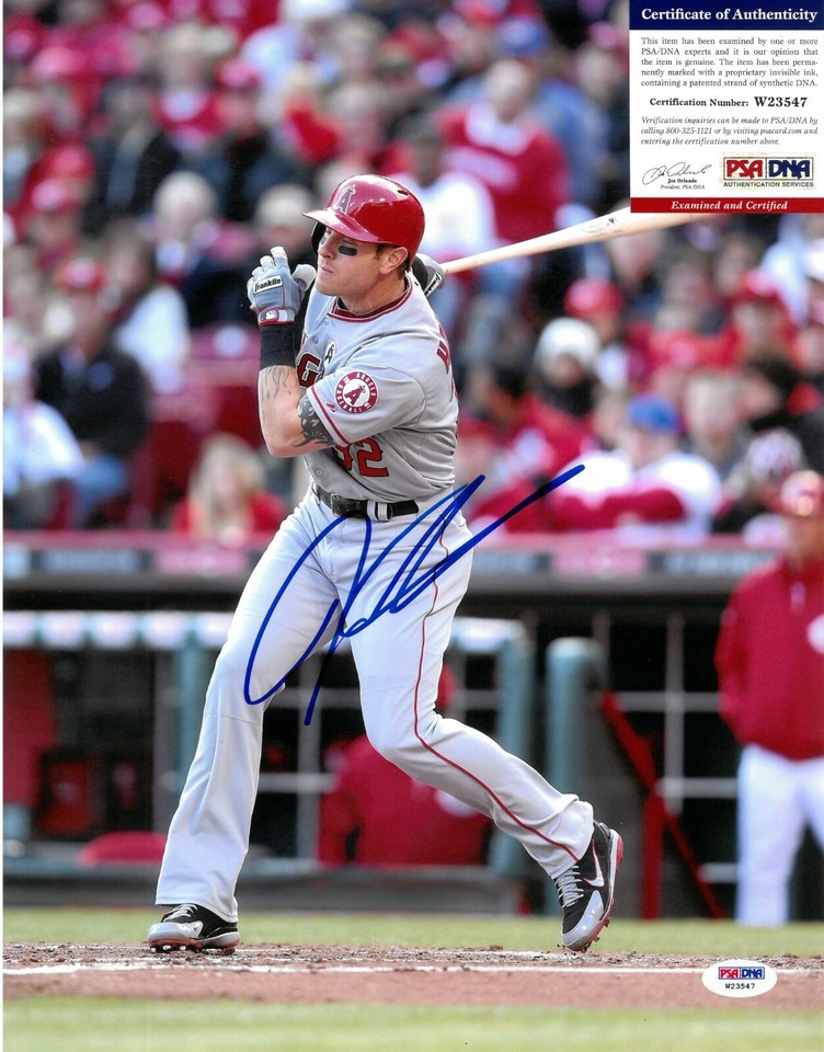 Josh Hamilton Signed 11x14 Photo Autographed PSA/DNA COA Anaheim Angels ...