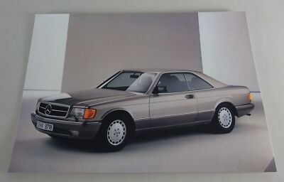 Werksfoto/Pressefoto Mercedes-Benz C126 420 / 500 / 560 SEC Coupé | eBay