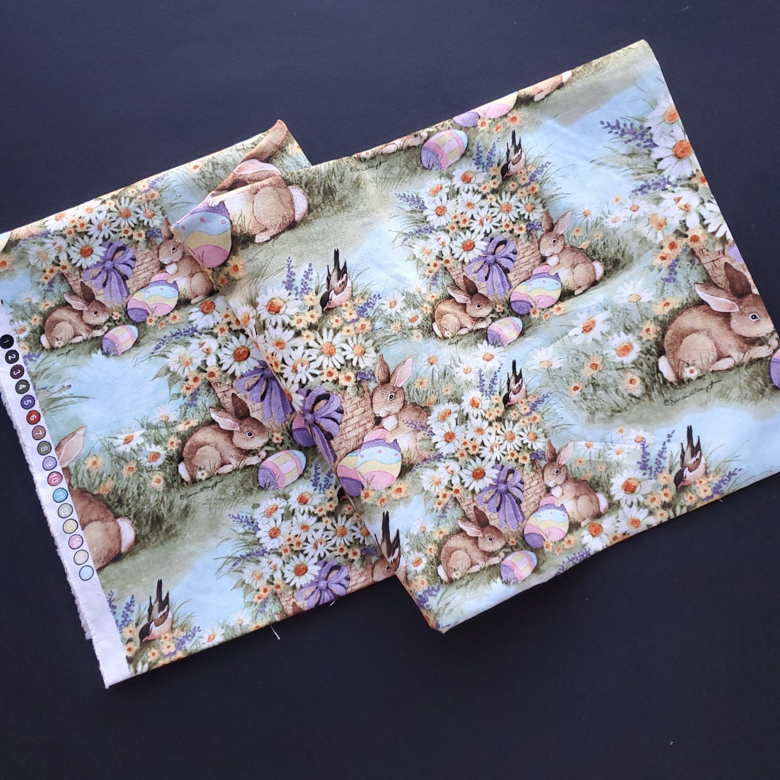 1 Yard Easter Basket Fabric By Susan Winget 36 x 44 inch CP56548 ...