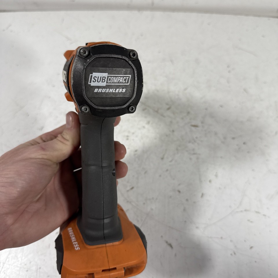 RIDGID R87012 18V SubCompact Brushless Cordless 1/2 in. Drill/Driver ...