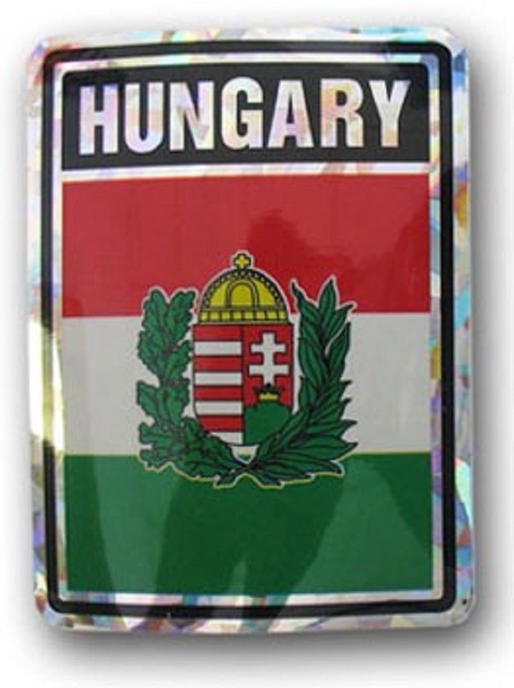 Wholesale Lot 6 Hungary Country Flag Reflective Decal Bumper Sticker | eBay