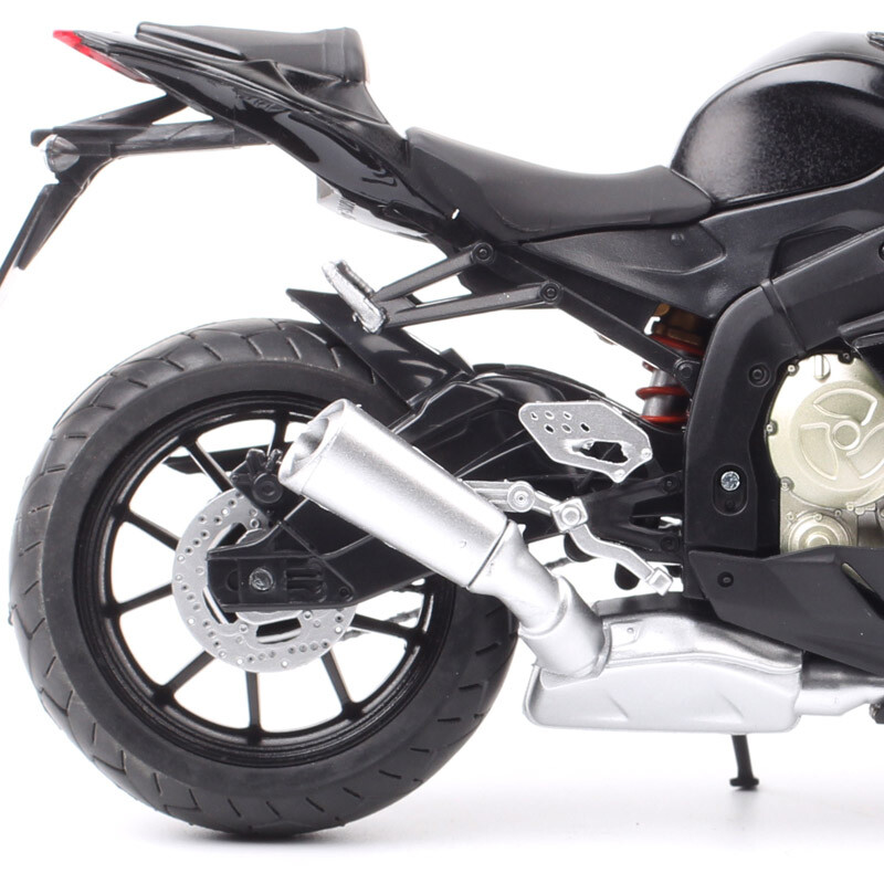 Automaxx 1:12 Scale 2009 BMW S1000RR Plastic Motorcycle Model Bike Toy ...