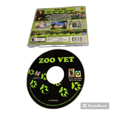 Zoo Vet - Windows PC Mac CD-ROM Computer Game - Trusted eBay Seller ...