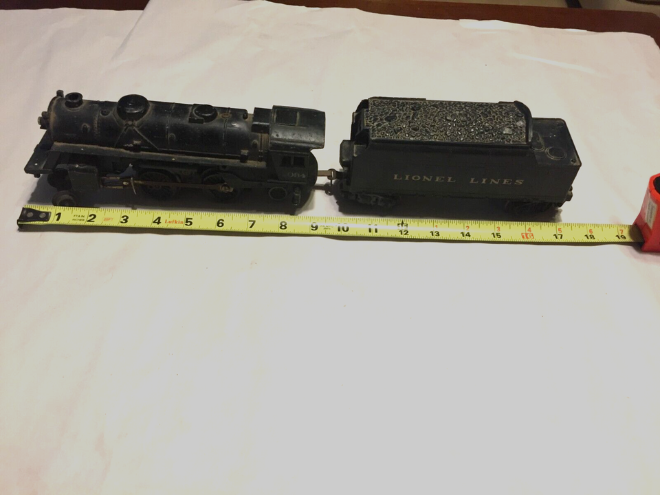 LIONEL 2-4-2 STEAM LOCOMOTIVE No. 2034 w/Tender | eBay