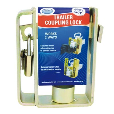 Ark H.D Trailer Coupling Lock | eBay Australia