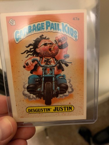 1985 Garbage Pail Kids Series 2 Disgustin' Justin 47a GPK | eBay