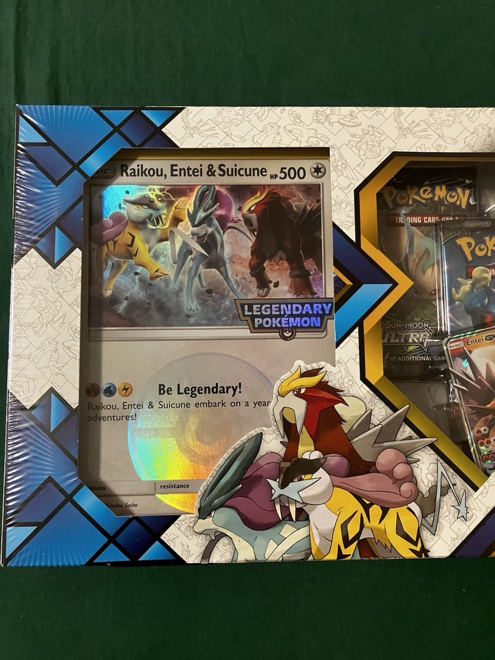 Pokemon Legends of Johto-GX Collection Box Factory Sealed w/ shrink ...