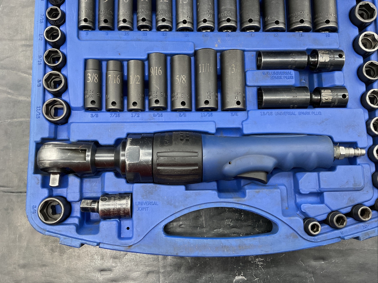 Cornwell Tools Socket Set 3/8” Dr. Power Super Metric/SAE Deep And ...